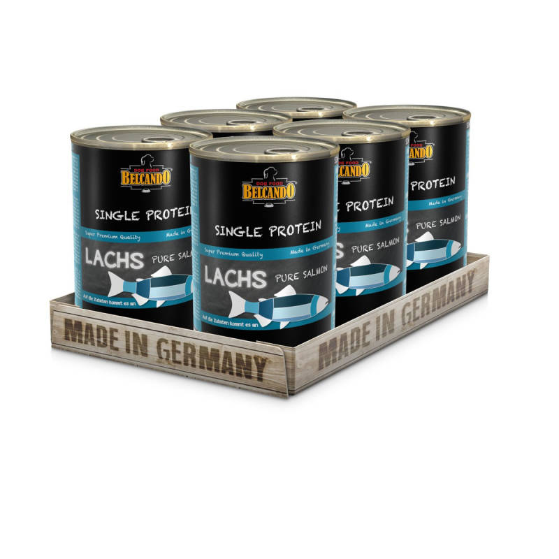 6 x 400 g Belcando Baseline Wild & Ente - Tierfutterkiste Paul Heider